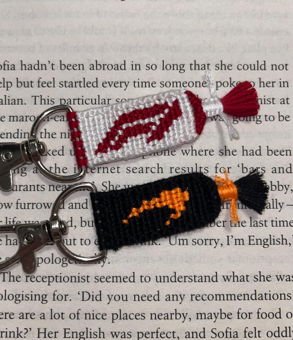 Handmade Woven F1 Logo Keychain: Motorsports Fan Gift - Etsy