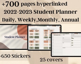 2023 Student Planner - Etsy