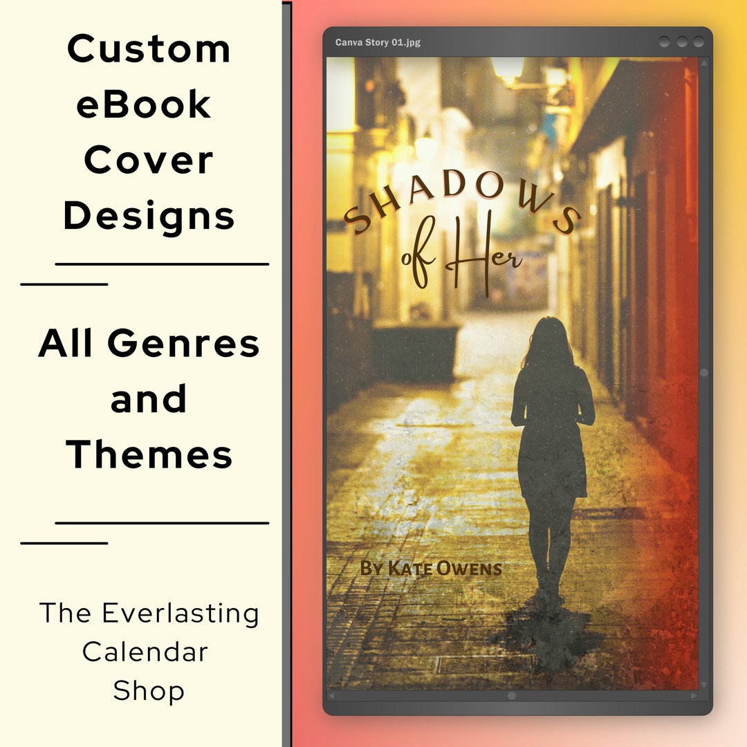 Ebook Cover Design - Custom Graphic Design - Etsy