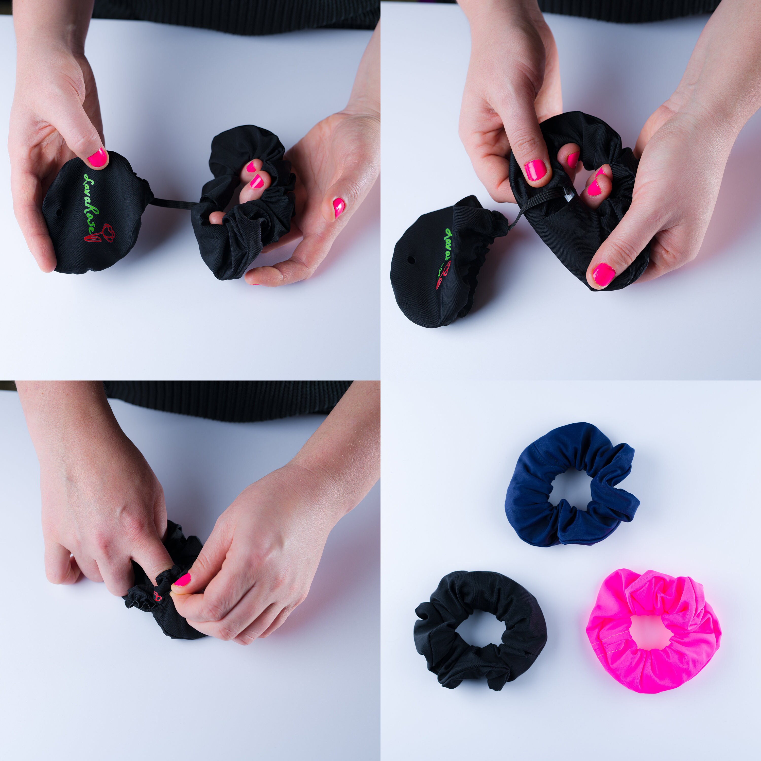 Lavarose Drink Covers Anti Spike Scrunchie Designed for Your Safety and ...