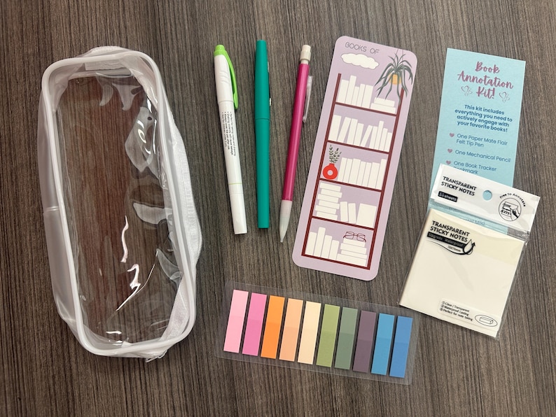 Book Annotation Kit - Etsy