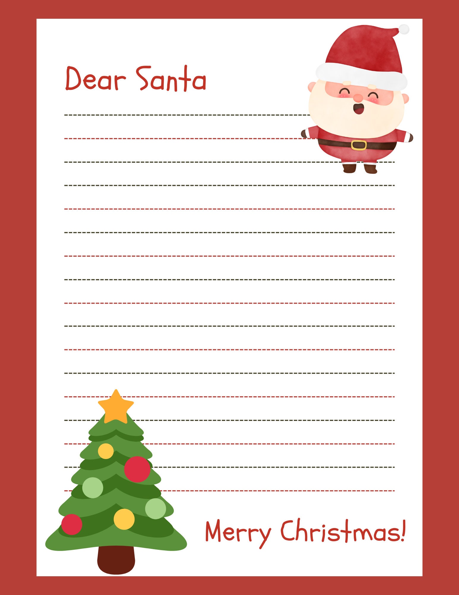 Santa Letter - Etsy