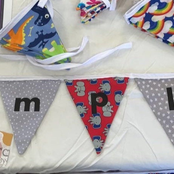 Personalised Bunting - Etsy UK