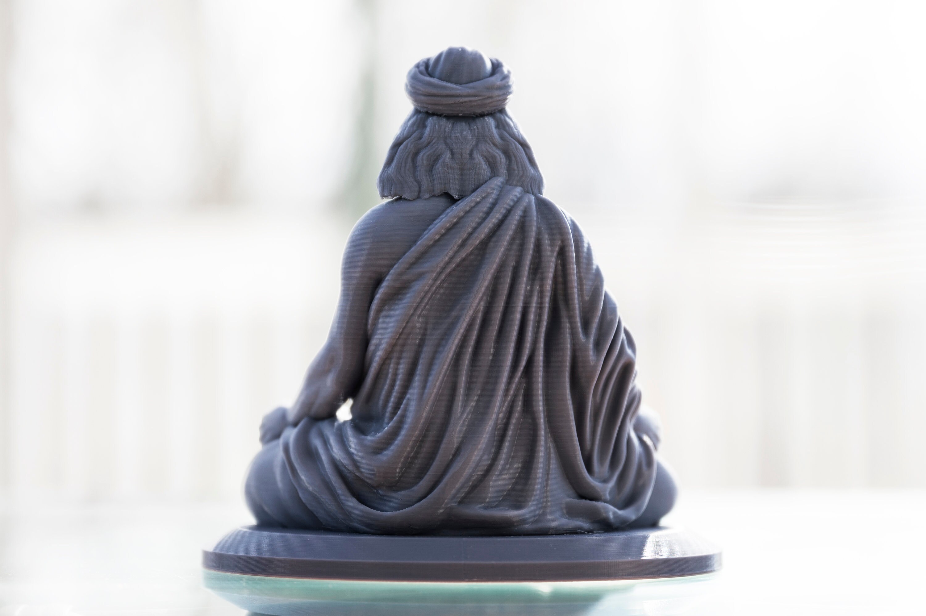 Sadhguru Adiyogi Shiva Meditation Pooja Statue Yoga Guru 3D Model for ...