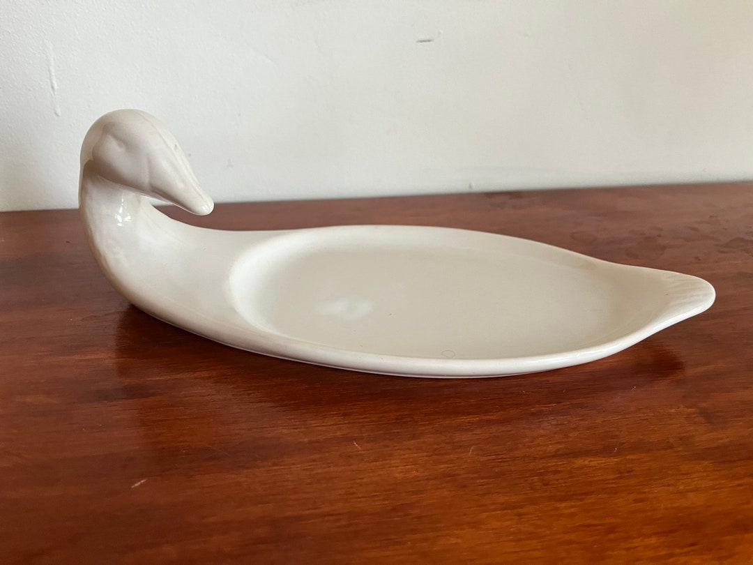 French Duck/goose Serving Platter | Vintage Tablescape - Etsy