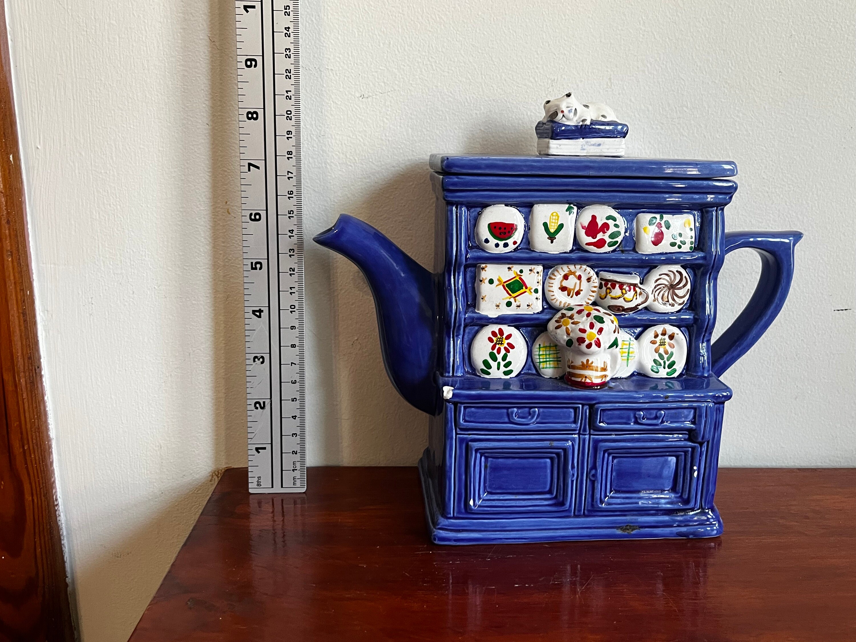 China Cabinet Hutch Collectible Teapot Cardinal Inc - Etsy