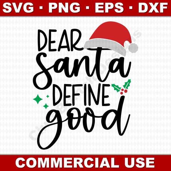 Santa Define Good - Etsy