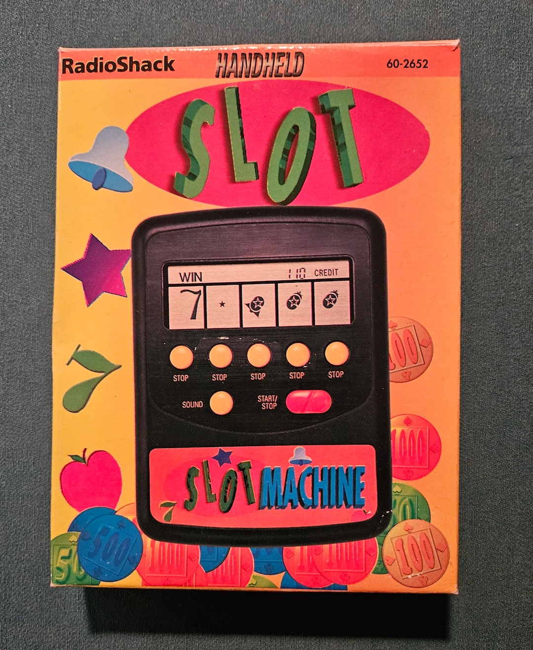 Radio Shack Handheld Slot Machine Vintage 1995 VGC Icludes Original Box ...