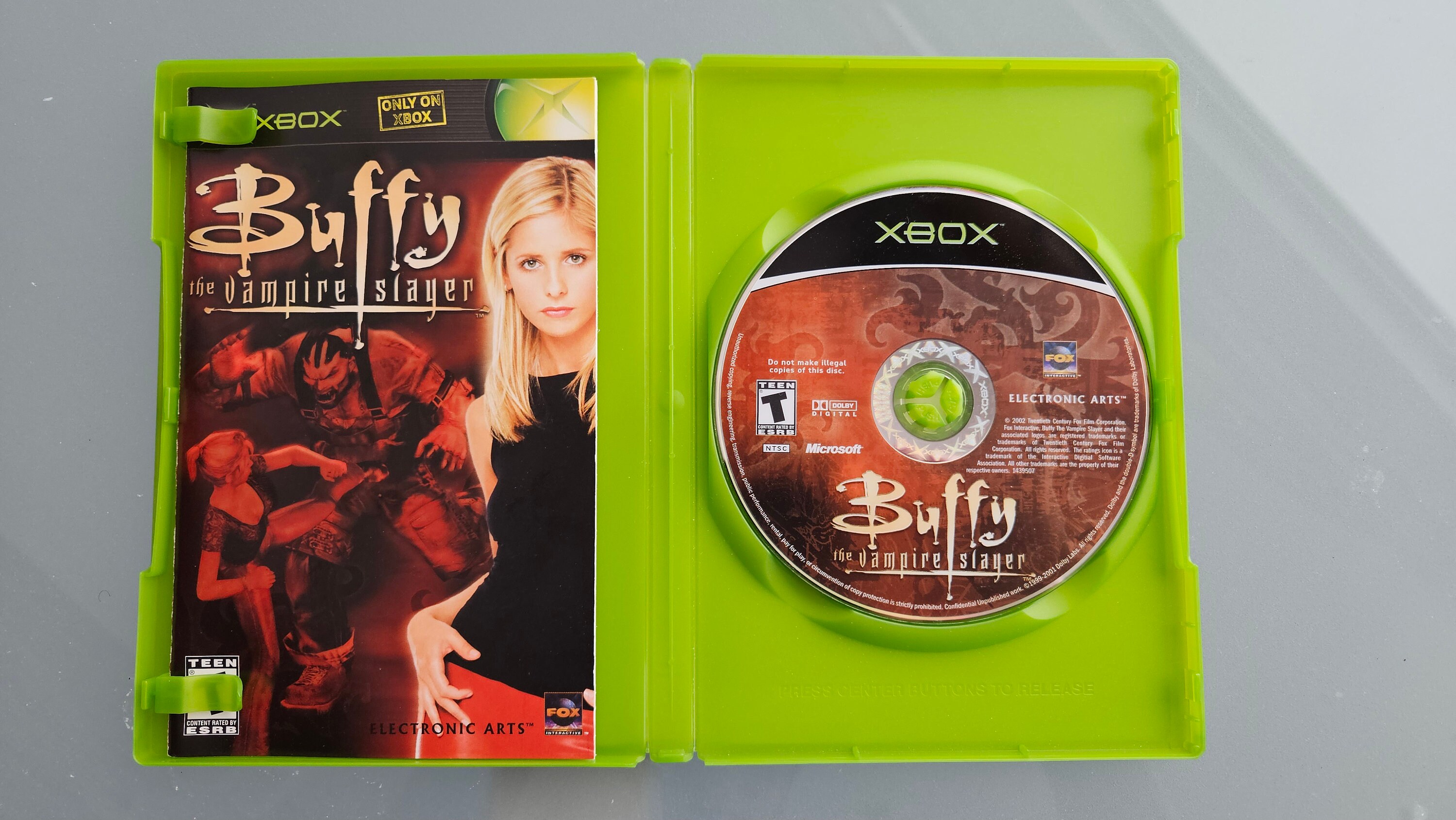 Buffy the Vampire Slayer Video Game for Original Xbox - Etsy