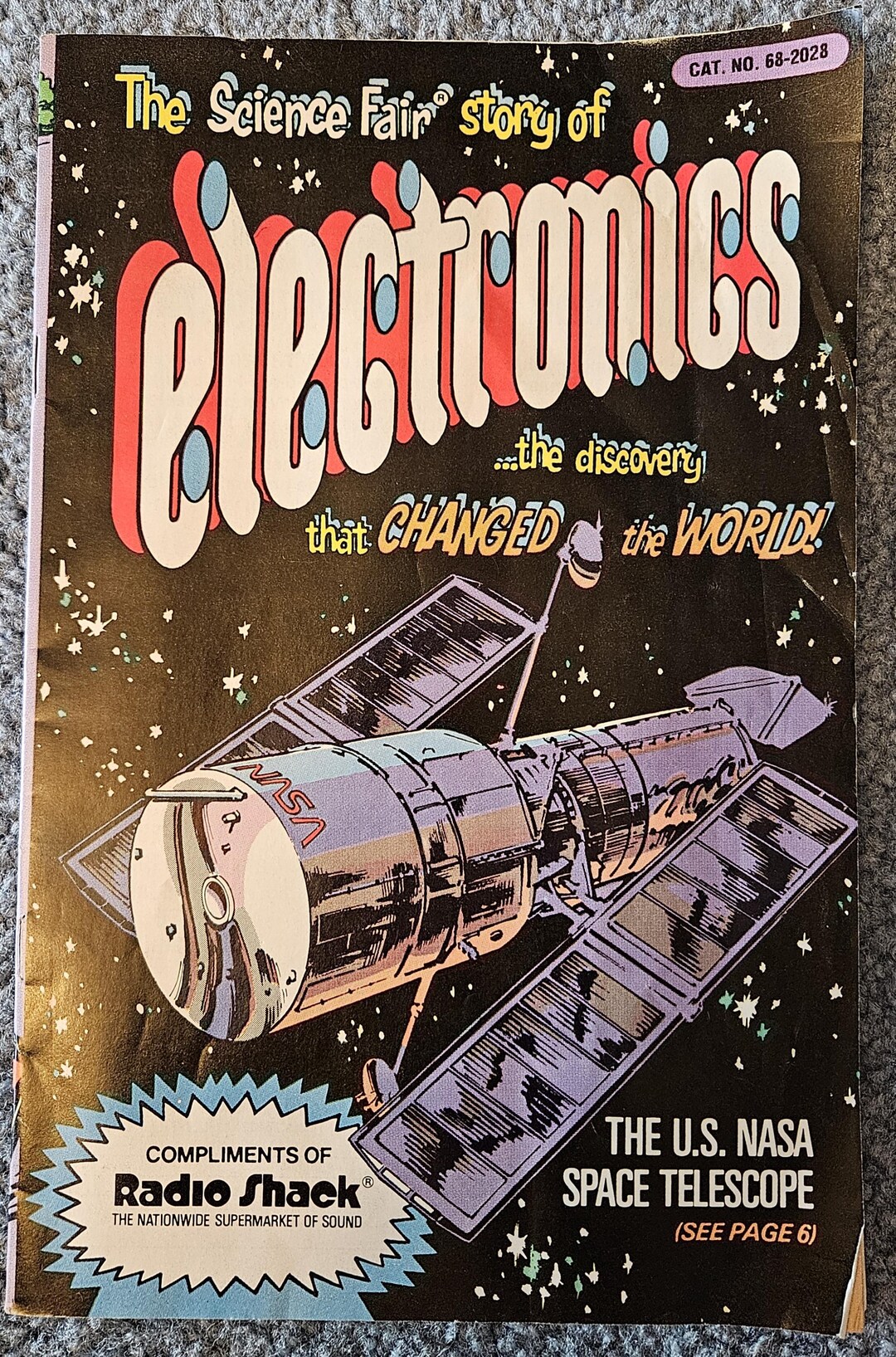 The Science Fair Story of Electronics Comic Book 1980 Radio Shack Comic ...