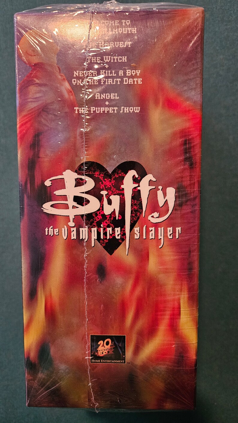 Original 1998 Vintage Buffy the Vampire Slayer VHS Box Set - Etsy