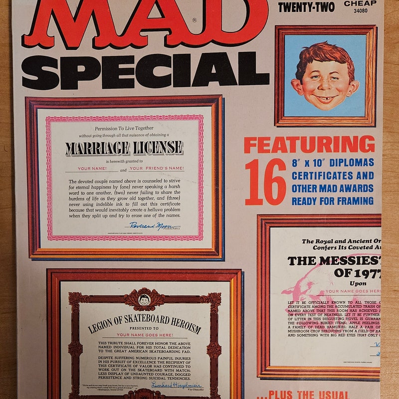 Mad Magazine - Etsy