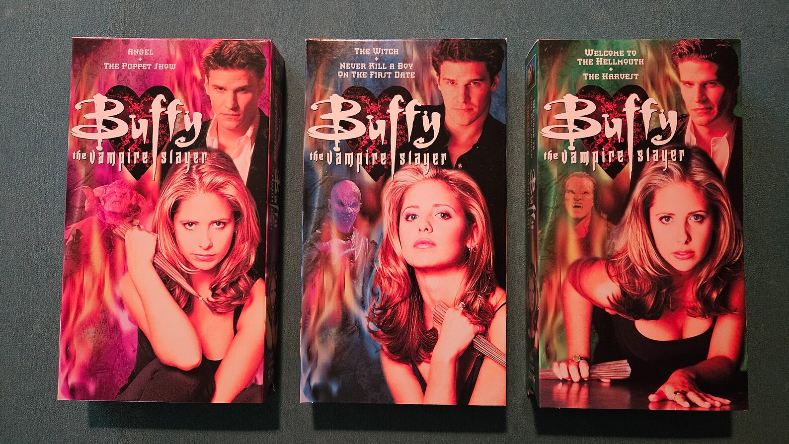 Original 1998 Vintage Buffy the Vampire Slayer VHS Box Set - Etsy