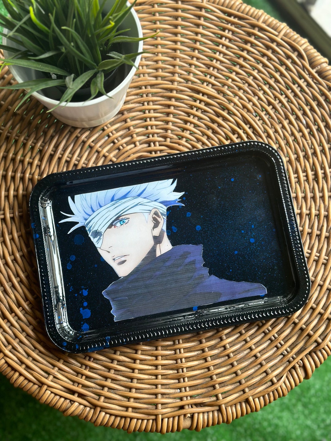 Gojo Rolling Tray JJK Rolling Tray - Etsy