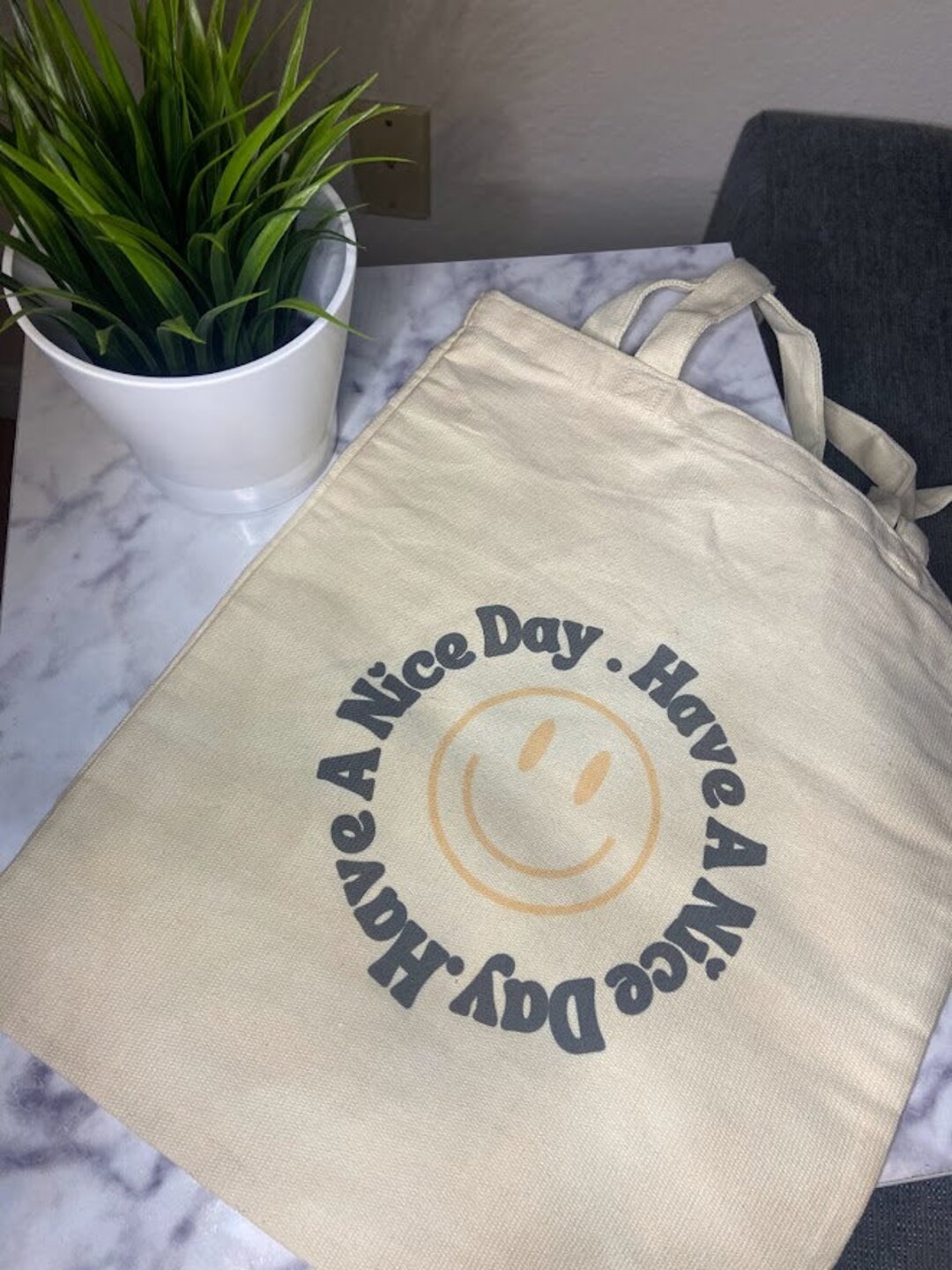 Have a Nice Day Tote - Etsy