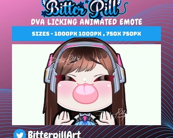 ANIMATED Dva Jam Emote / Twitch Emotes Pack / Emoji /discord / Youtube ...