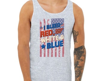 I Bleed Blue and Red - Etsy