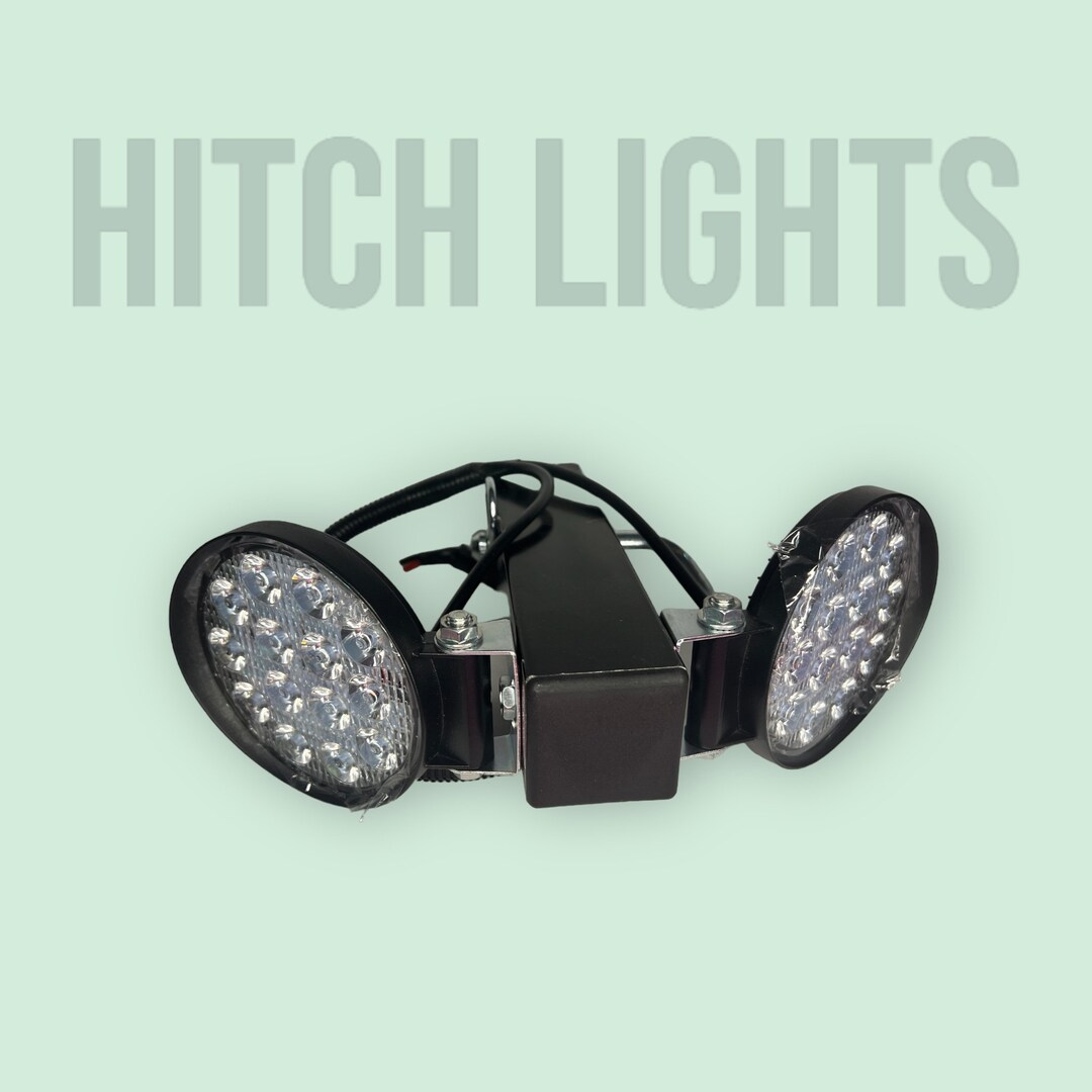 Trailer Hitch Mounted LED Reverse/off Road/chase Lights - Etsy
