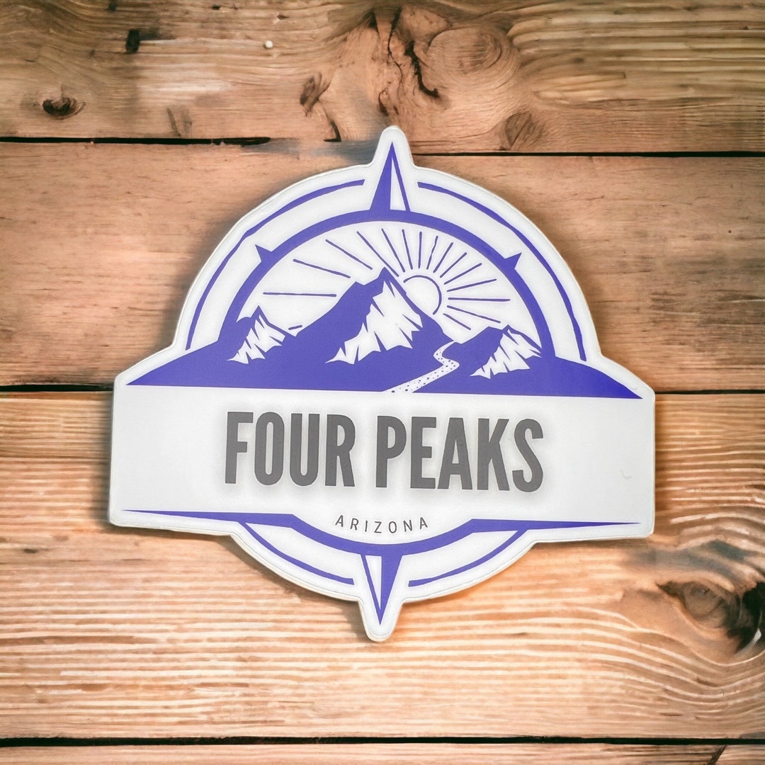 Four Peaks Trail Sticker - Etsy
