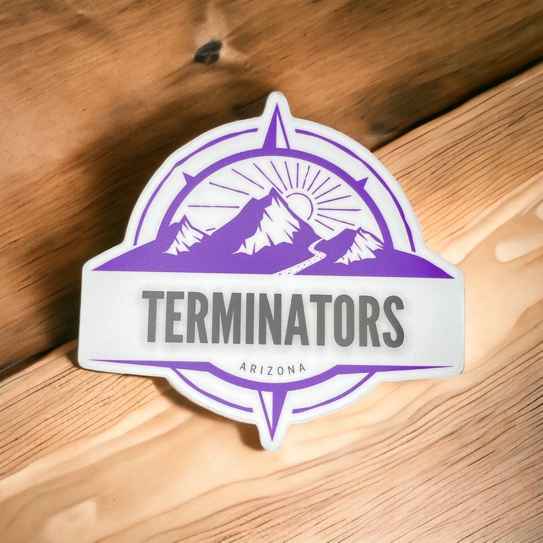 Terminators Trail Sticker - Etsy
