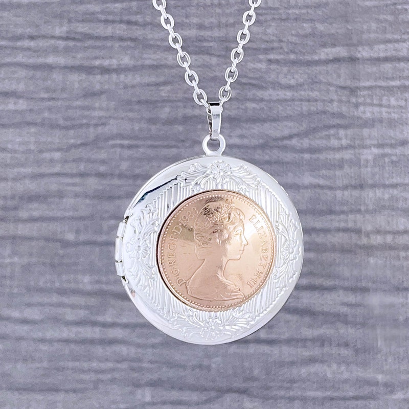 Coin Pendant 1985 - Etsy UK