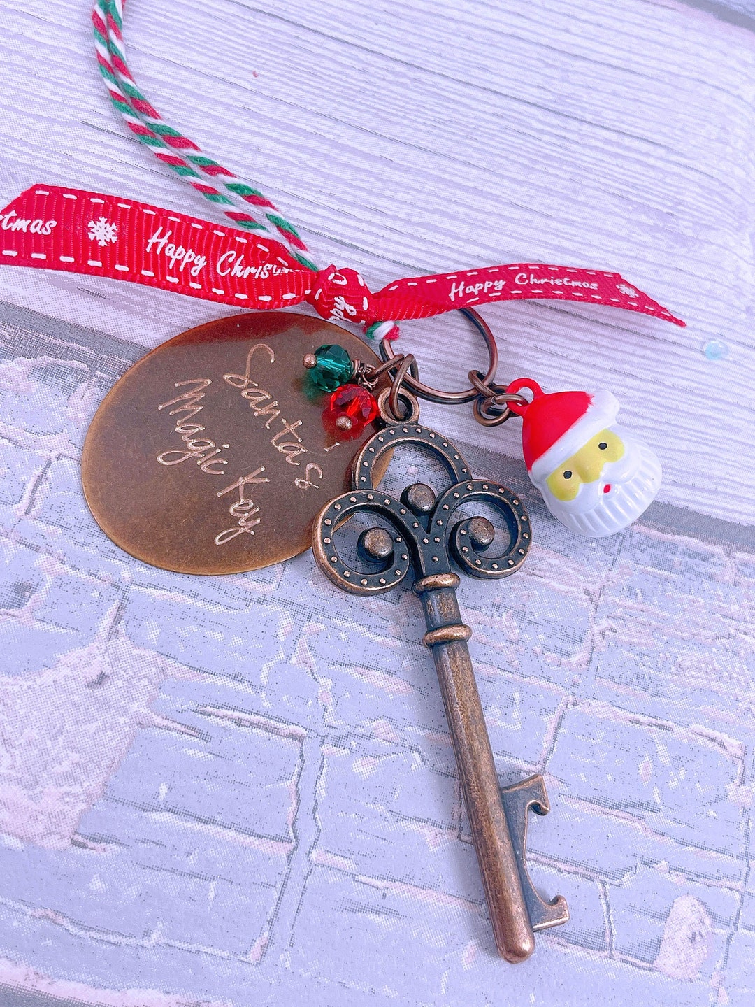 Santa's Magic Key With Jingle Bell, Father Christmas Magic Key, Special ...