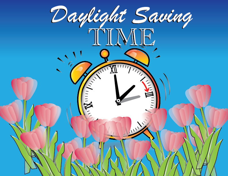 DST Daylight Savings Time; Spring Forward 2025; Tulips; Late for Church ...