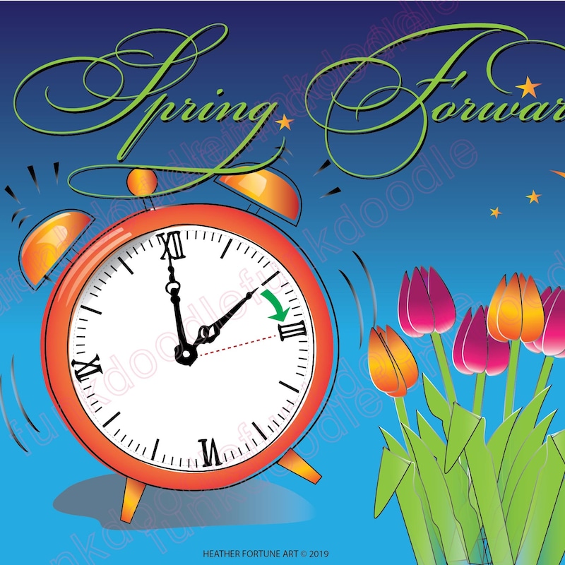 Daylight Savings Time Clip Art - Etsy