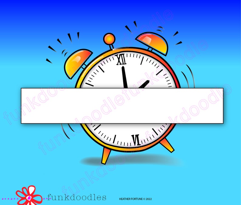 Daylight Saving Time Change Clip Art Kit; Fall Back DST; Extra Hour of ...