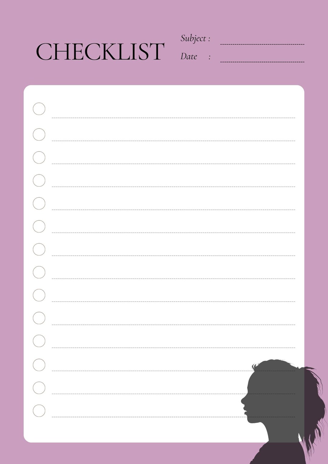 Personalized Checklist - Etsy