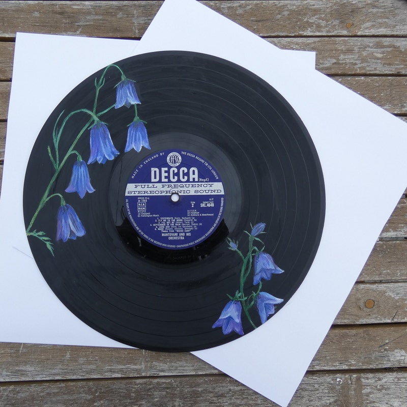 Flower Vinyl - Etsy