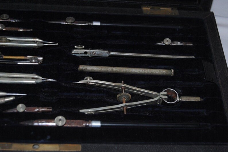 RARE Richter & CO Precision Drafting Tools Germany Richard FIEDLER ...