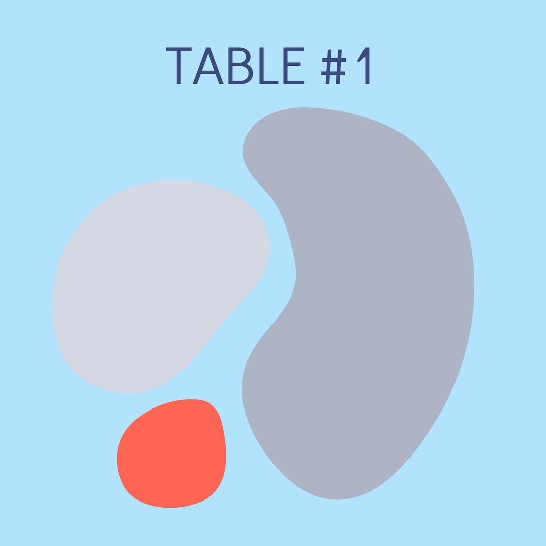 Printable Table Numbers - Etsy