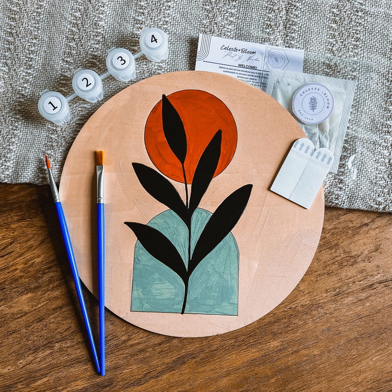 Paint by Number Kit - Etsy