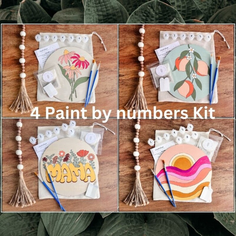 Paint by Number Kit - Etsy