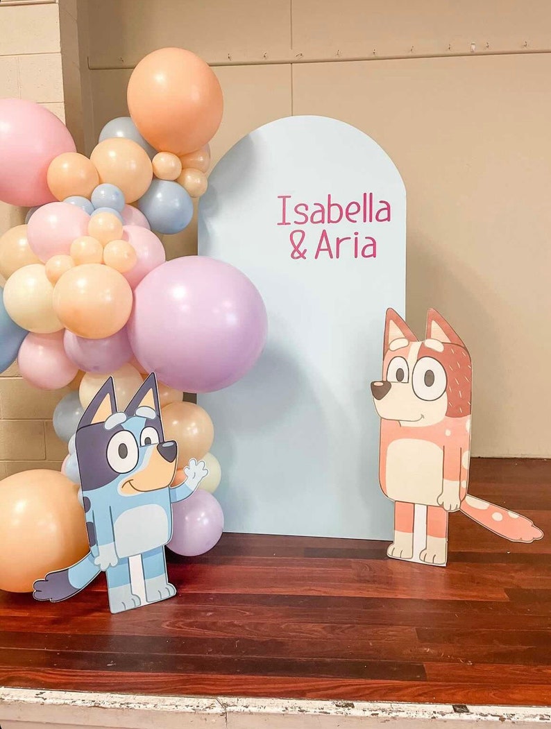 Bluey & Friends Standee Cut Outs - Etsy
