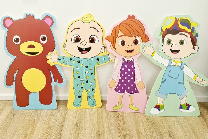 Cocomelon Party Standee Cut Outs - Etsy
