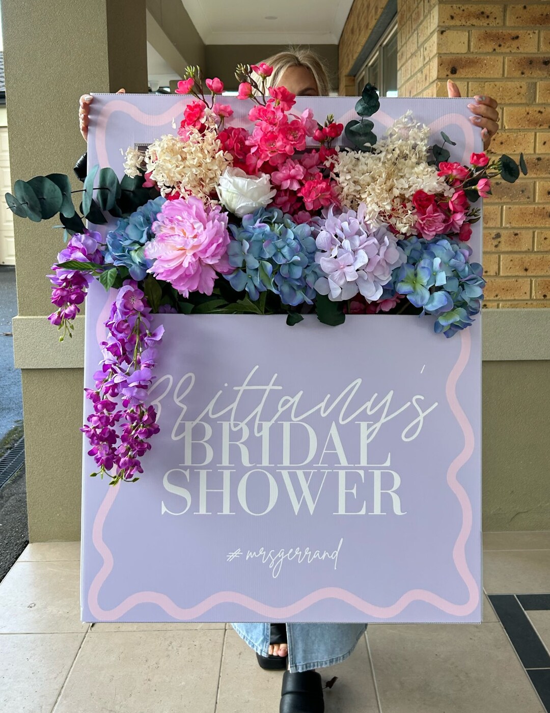 Personalised Floral Welcome Box (no Flowers Included) - Etsy