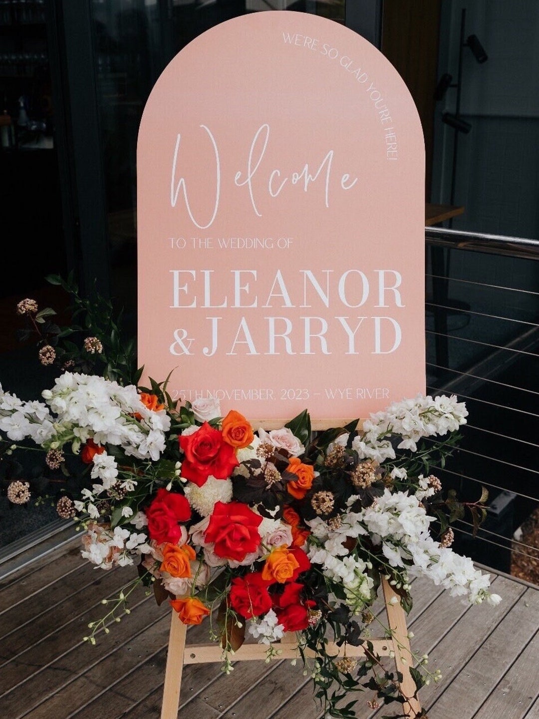 Customised Wedding/hens/event Welcome Sign - Etsy