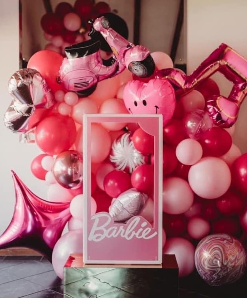 Barbie/personalised Photo Booth - Etsy