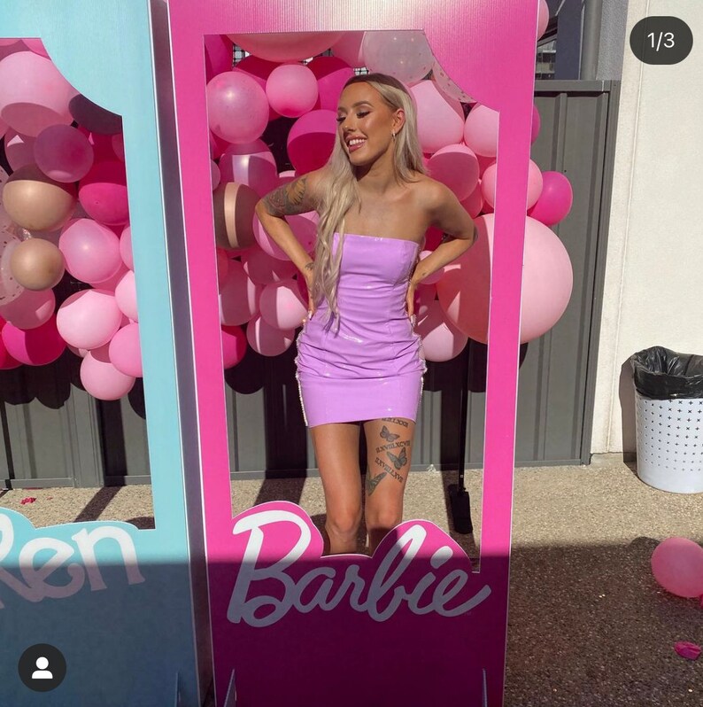 Barbie/personalised Photo Booth - Etsy