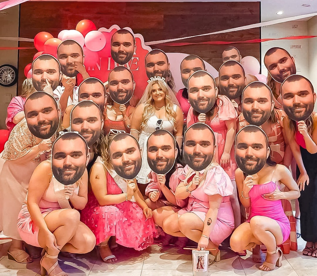 Custom Photo Standee Face Cut Outs Custom Personalised Wedding/hens ...