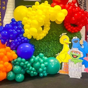 Sesame Street Party Standee Cut Outs - Etsy