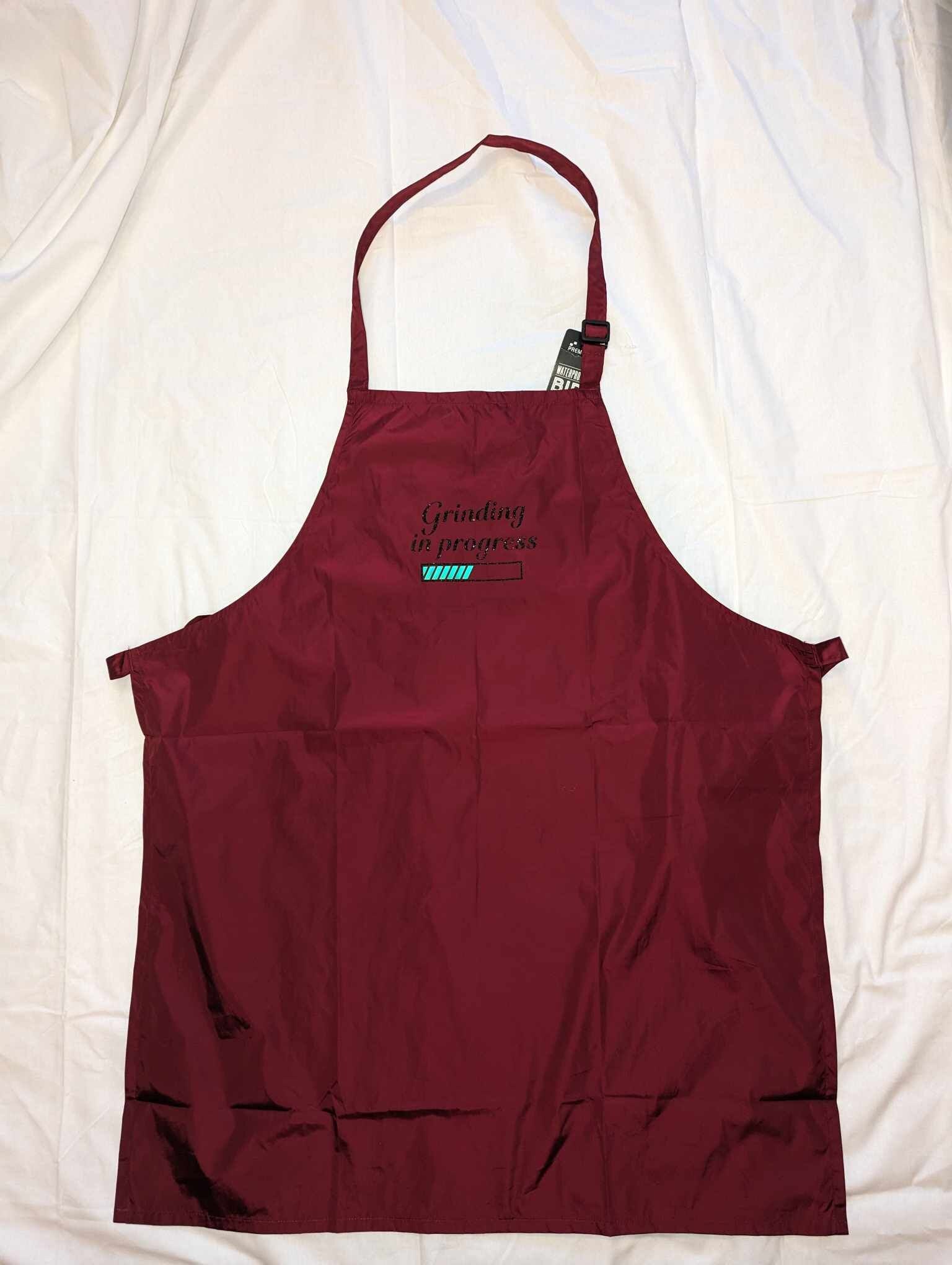 Apron for Stained Glass Waterproof Grinding Apron Quote Apron Crafting ...