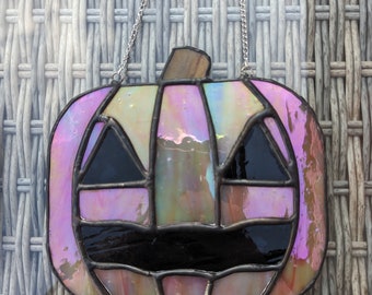 Suncatcher Halloween Pumpkin - Etsy