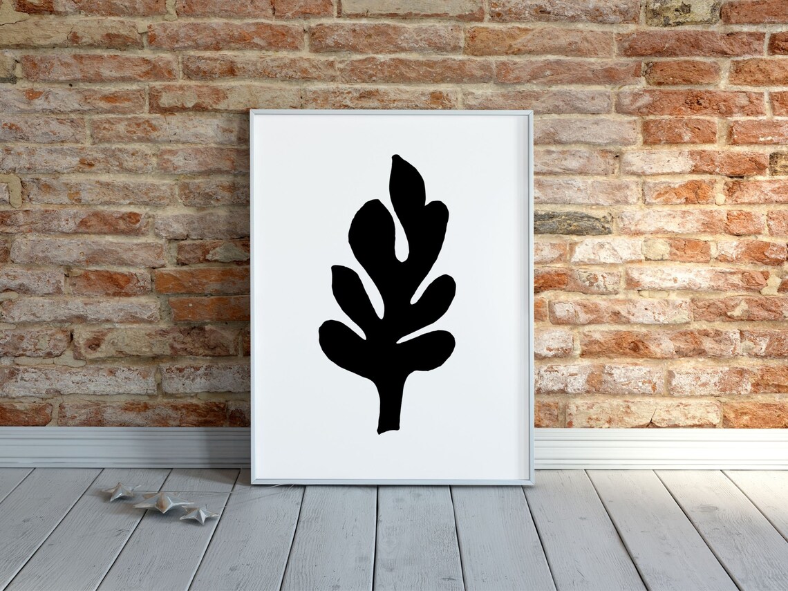 Matisse SVG Bundle, Abstract Shapes, Flowers and Trees, Modern Art SVG ...