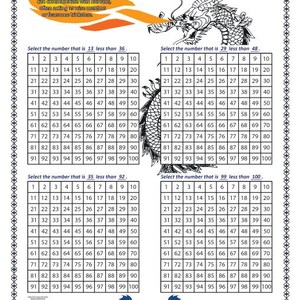 Hundred Chart Counting Backward Worksheets + Fun Historical Facts ...