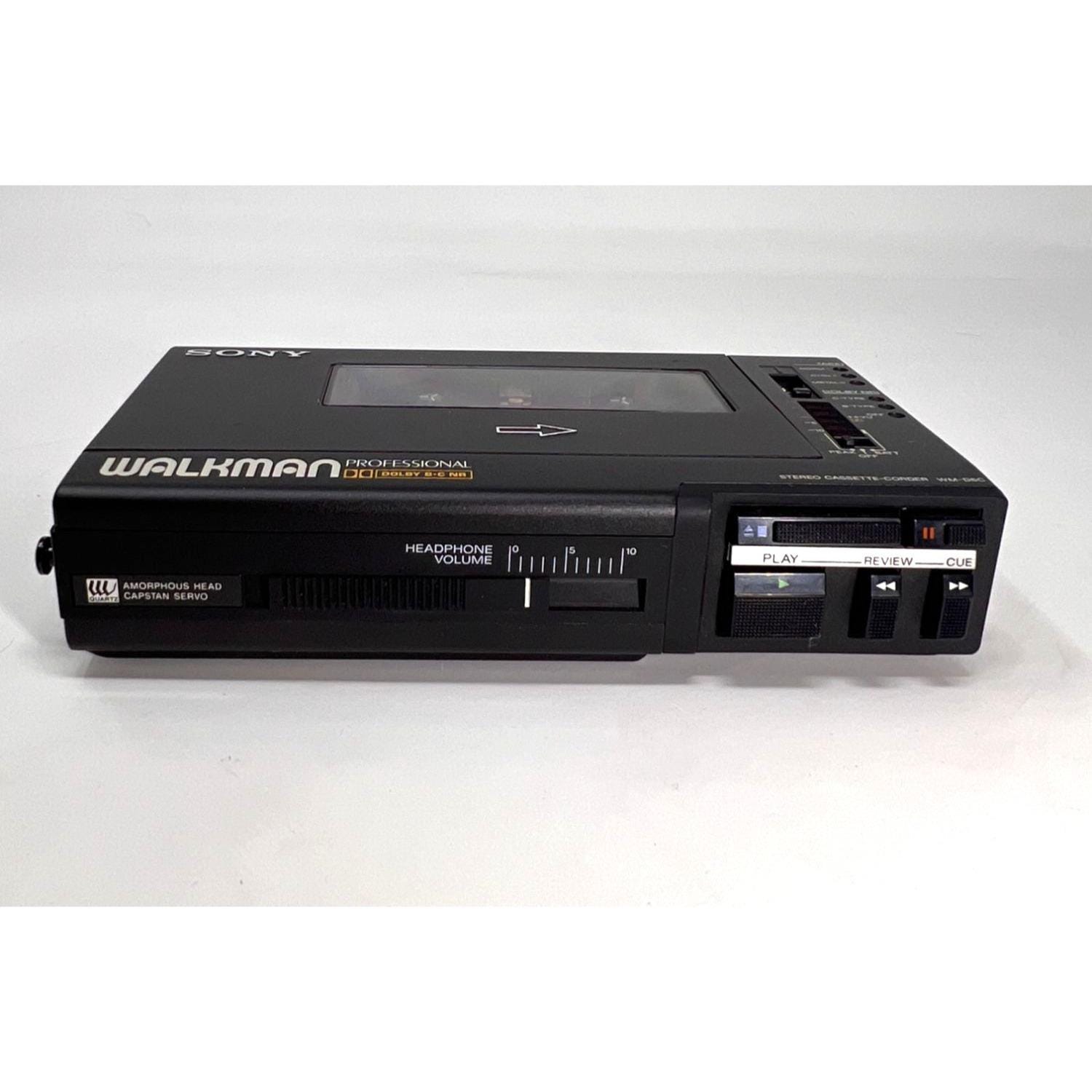 Sony Walkman Professional Cassette-corder Recorder WM-D6C WORKING With ...