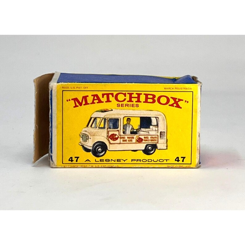 Lyons Maid Ice-cream Mobile Shop 47 Lesney Matchbox 1960's England With ...
