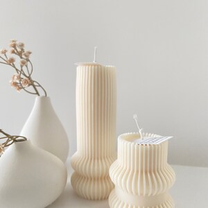 Column Pillar Candle for Modern Home Decoration Perfect Gift - Etsy